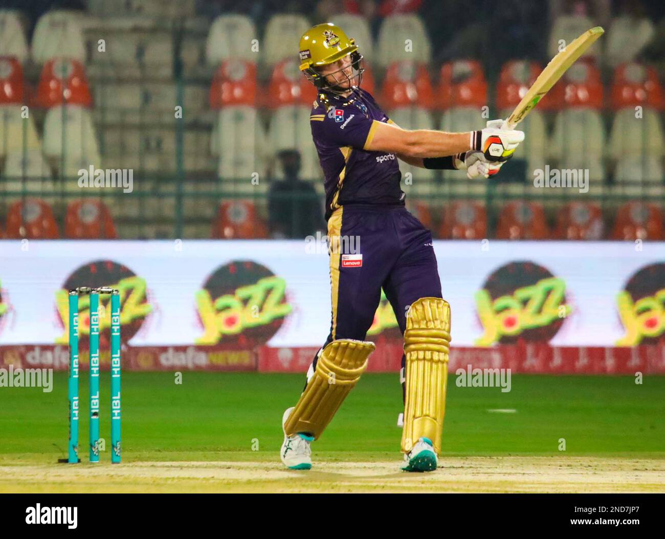 Players are in action during the Pakistan Super League (PSL- 8) T20 ...