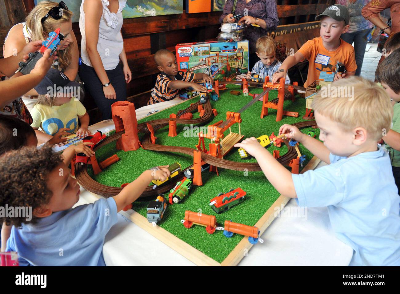 New York area kids get a sneak peek at the all new Thomas & Friends (TM ...