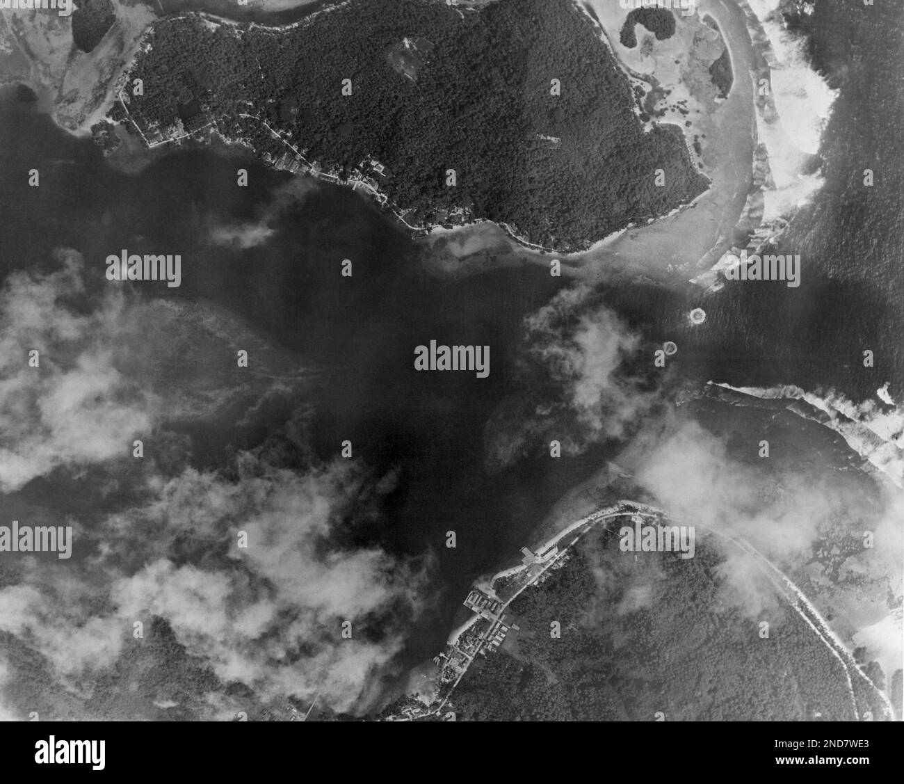 Kusaie Island, easternmost of the Caroline group and one of the heavily ...