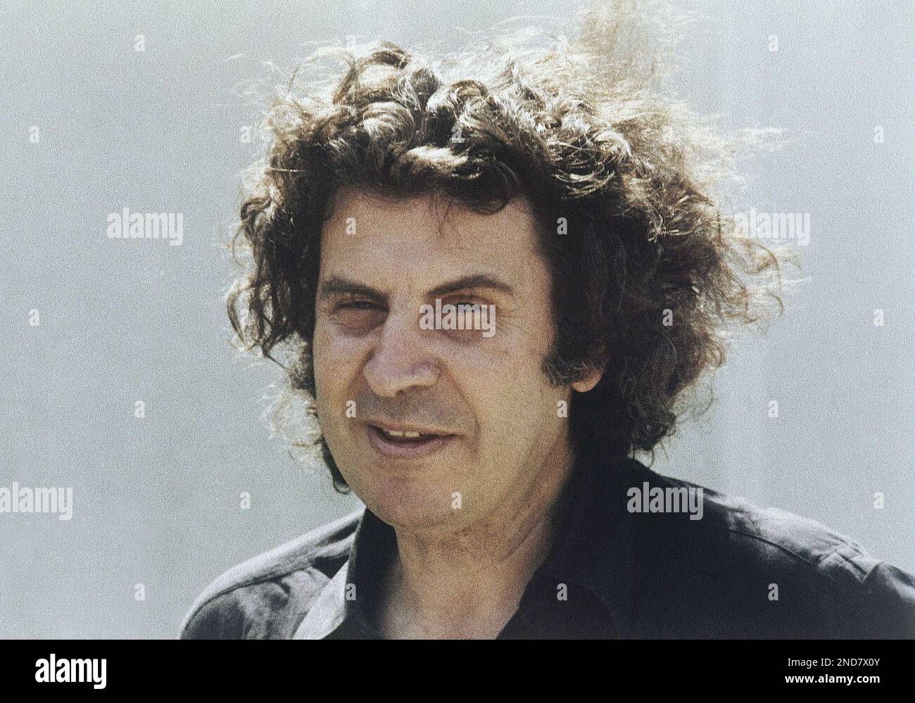 Greek Composer Mikis Theodorakis in 1974. (AP Photo Stock Photo - Alamy