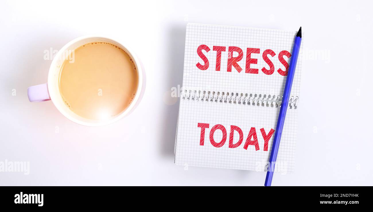 Handwriting text Stress. Conceptual photo a physical chemical or ...