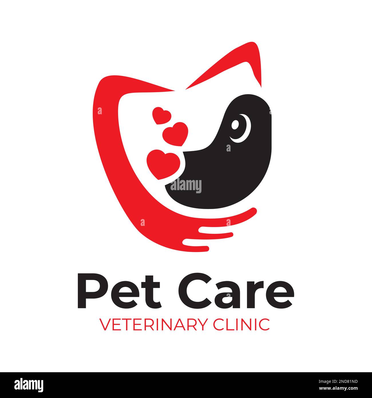 Vector logo of a pet store, veterinary clinic Stock Vector Image & Art ...