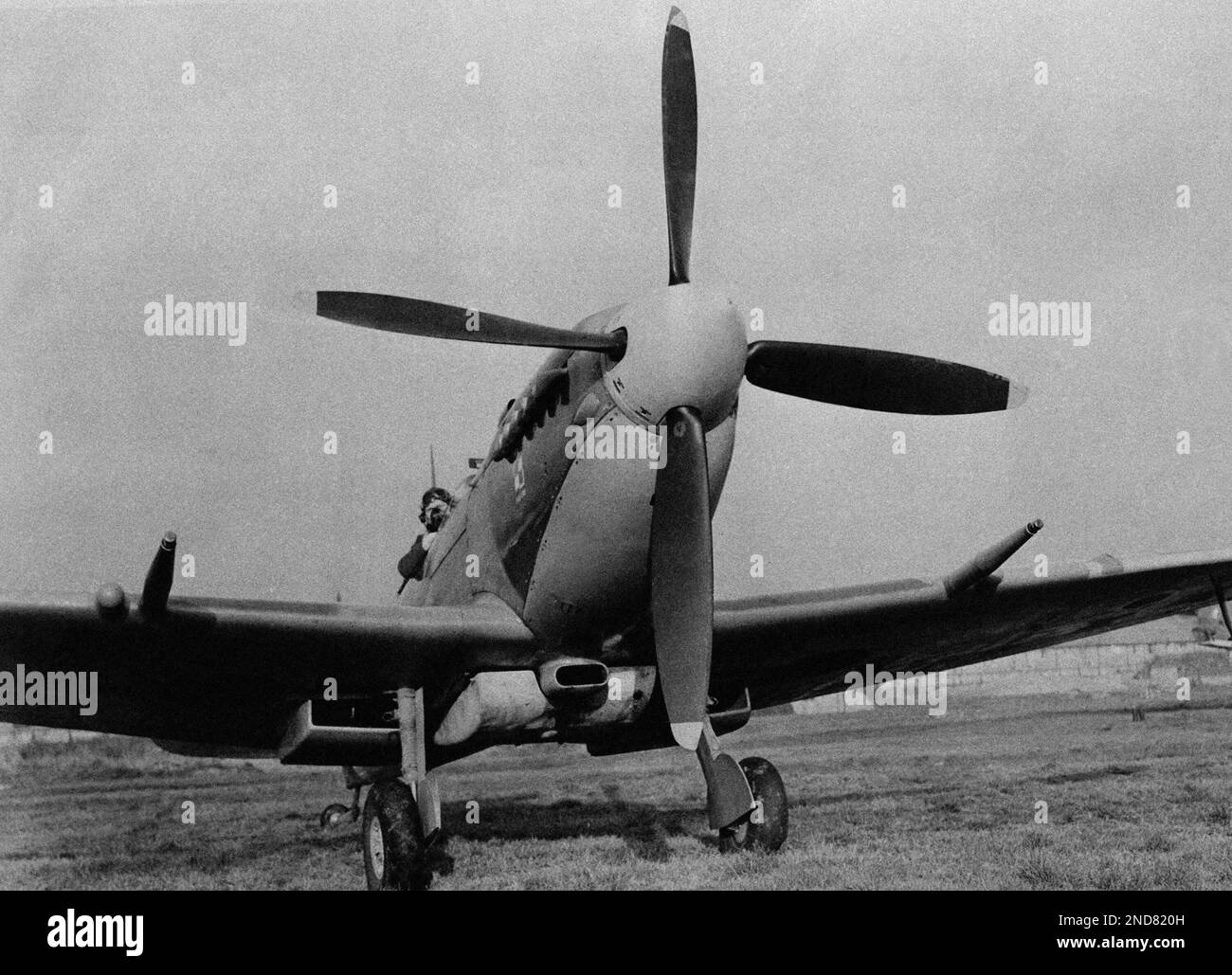 This is the improved Vickers Supermarine Spitfire, Nov. 26, 1941, which ...