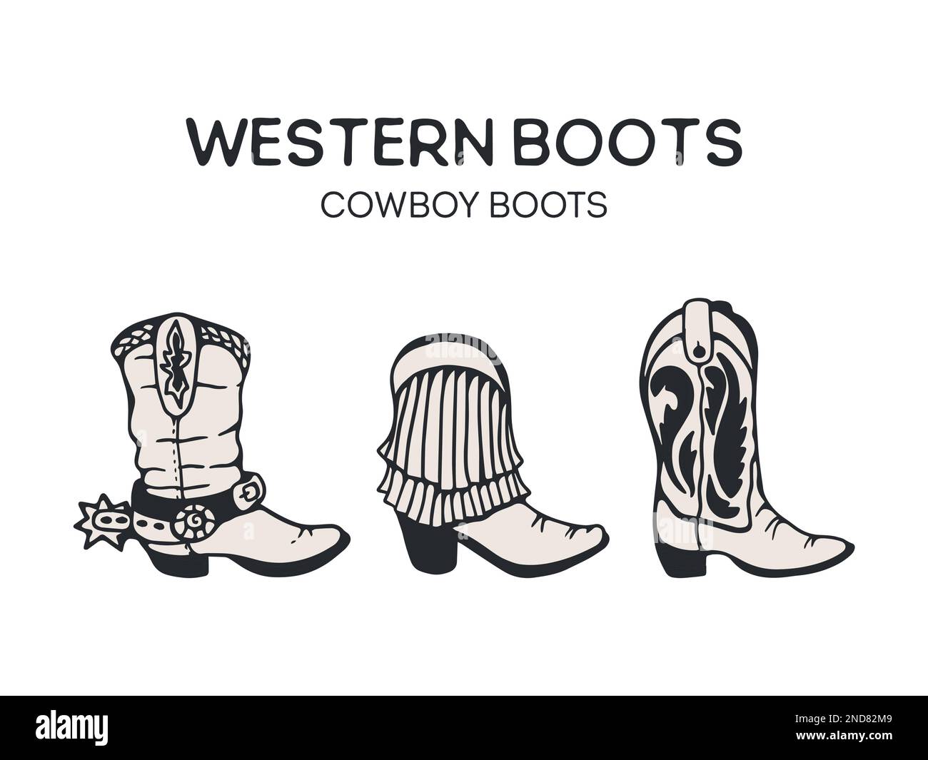 Country footwear art hi-res stock photography and images - Alamy