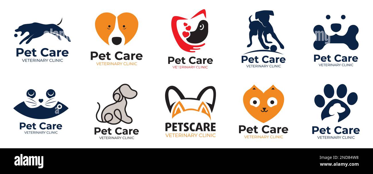 Vector logo of a pet store, veterinary clinic Stock Vector Image & Art ...