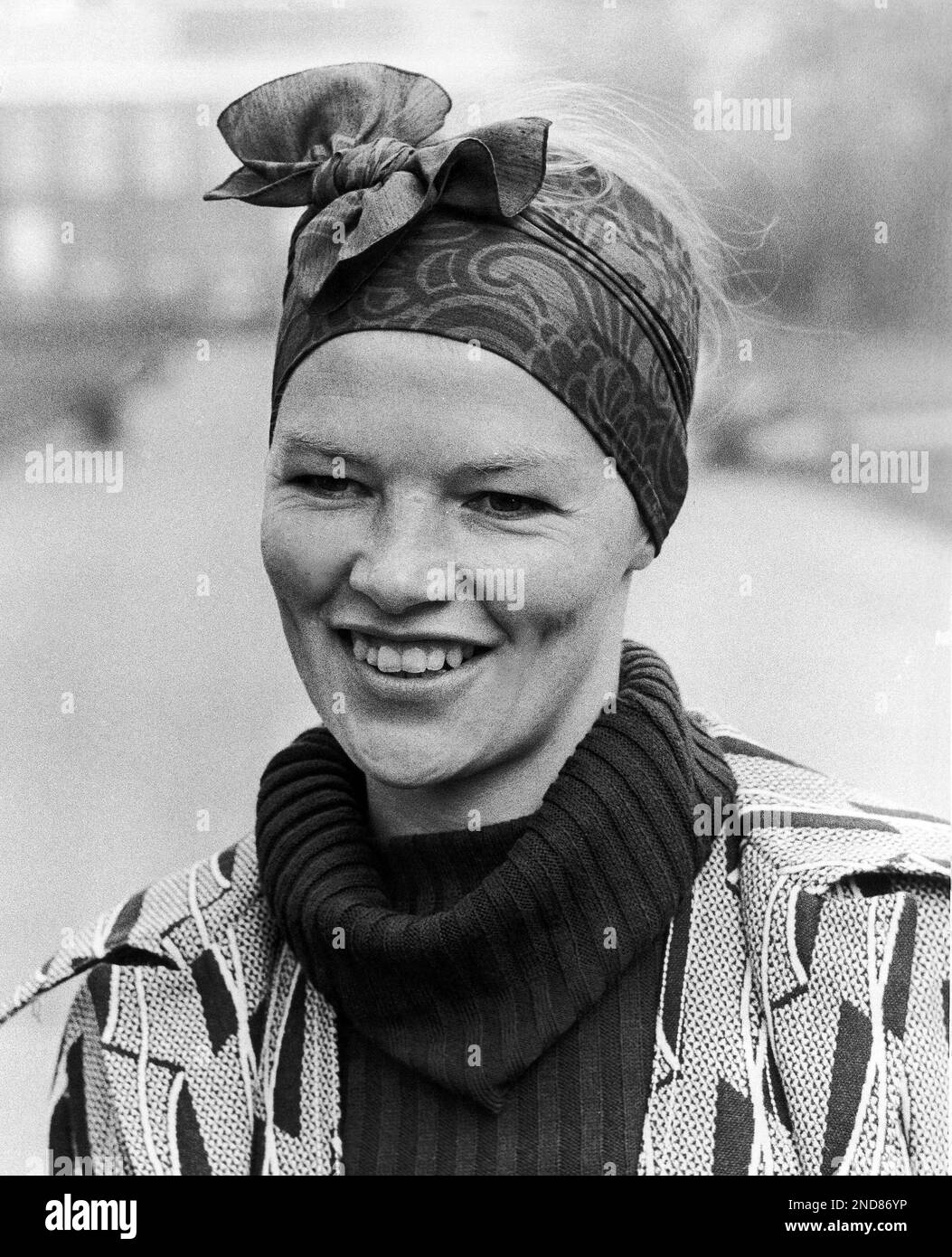 British actress Glenda Jackson in Kensington Palace Gardens, London on ...