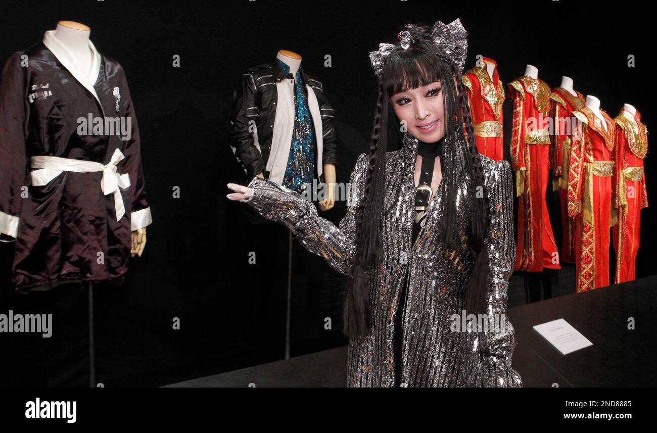 Japan's popular illusionist Princess Tenko shows off clothes pop legend ...