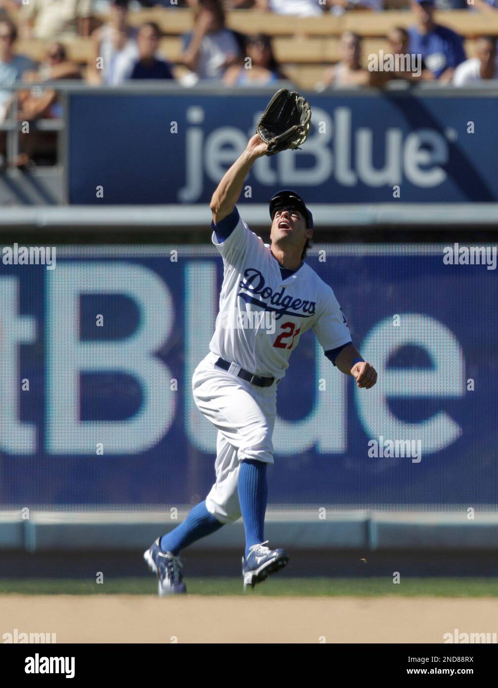 Los Angeles Dodgers left fielder Scott Podsednik during the eighth ...