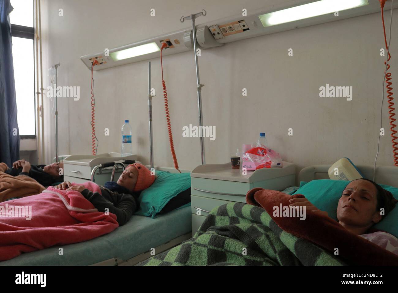 Syria earthquake injuries hi-res stock photography and images - Alamy