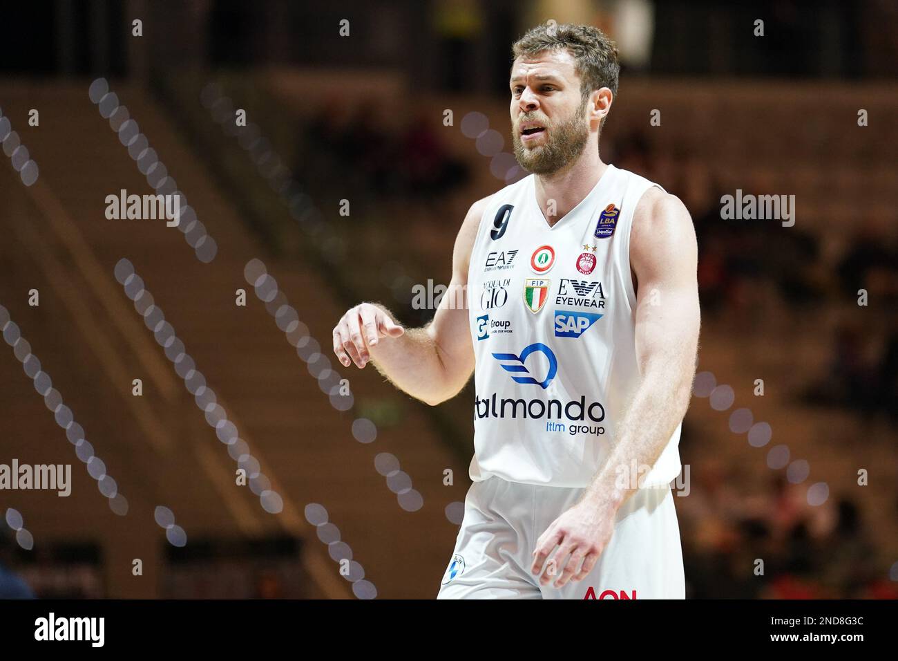 Italy. 15th Feb, 2023. EA7 EMPORIO ARMANI MILAN vs. GERMANI BASKET ...