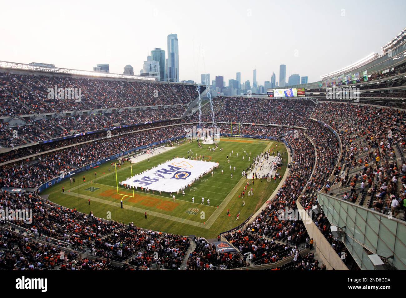 Chicago Bears Field Background