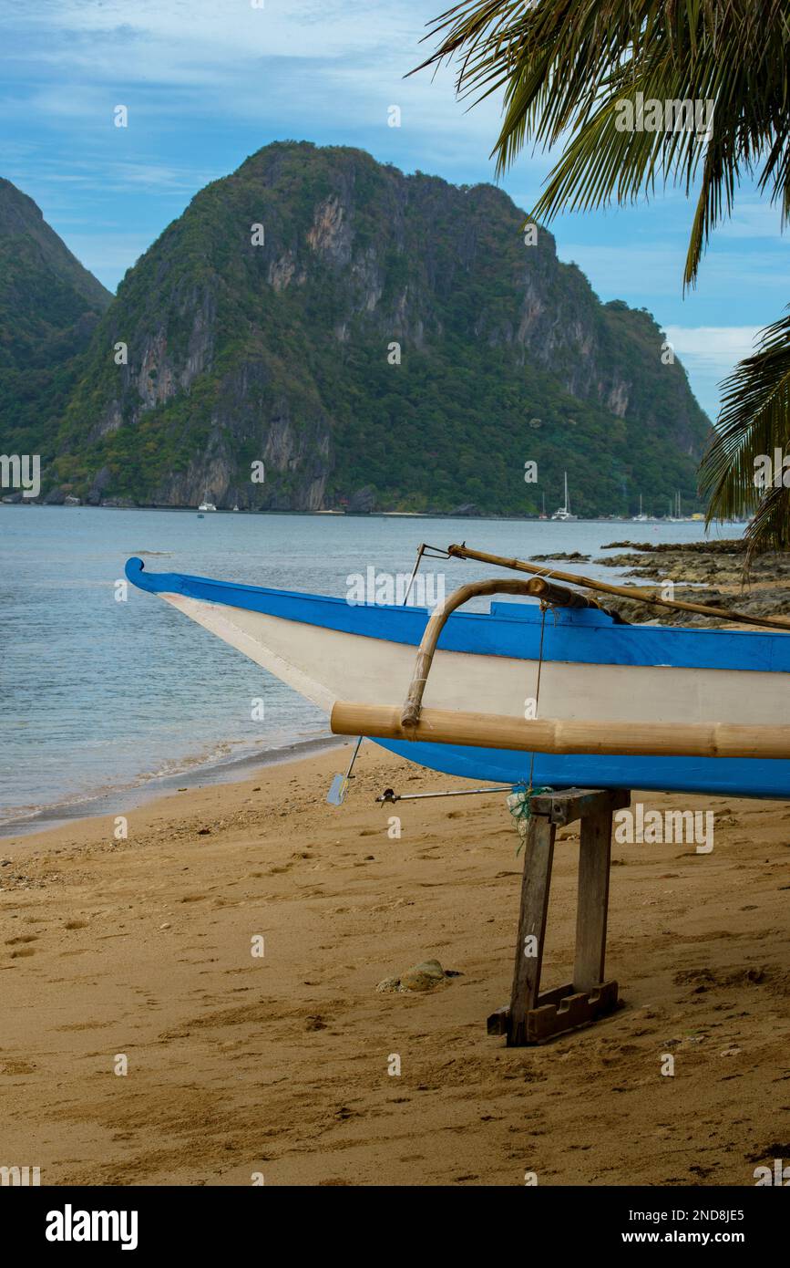 This photo captures the essence of the Philippines, with a traditional ...