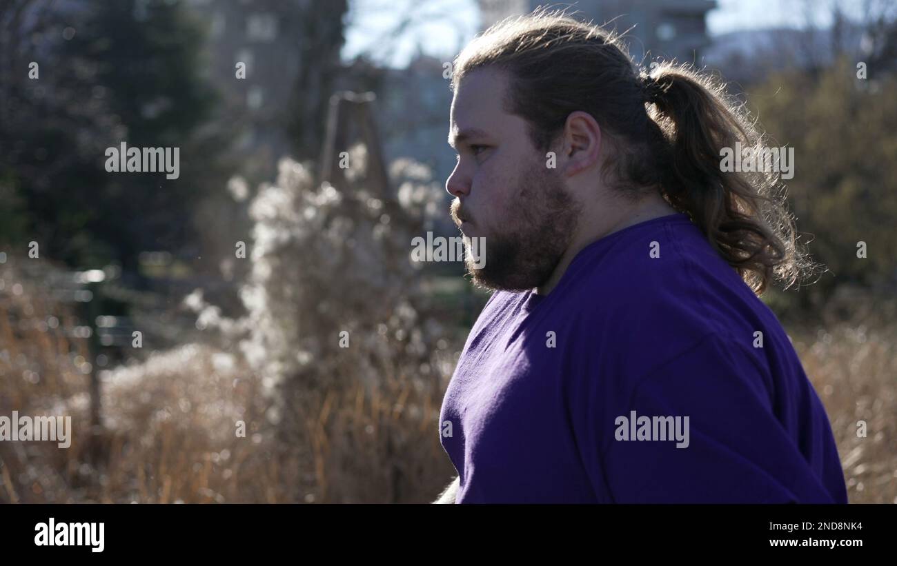 Tracking shot young man running hi-res stock photography and images - Alamy