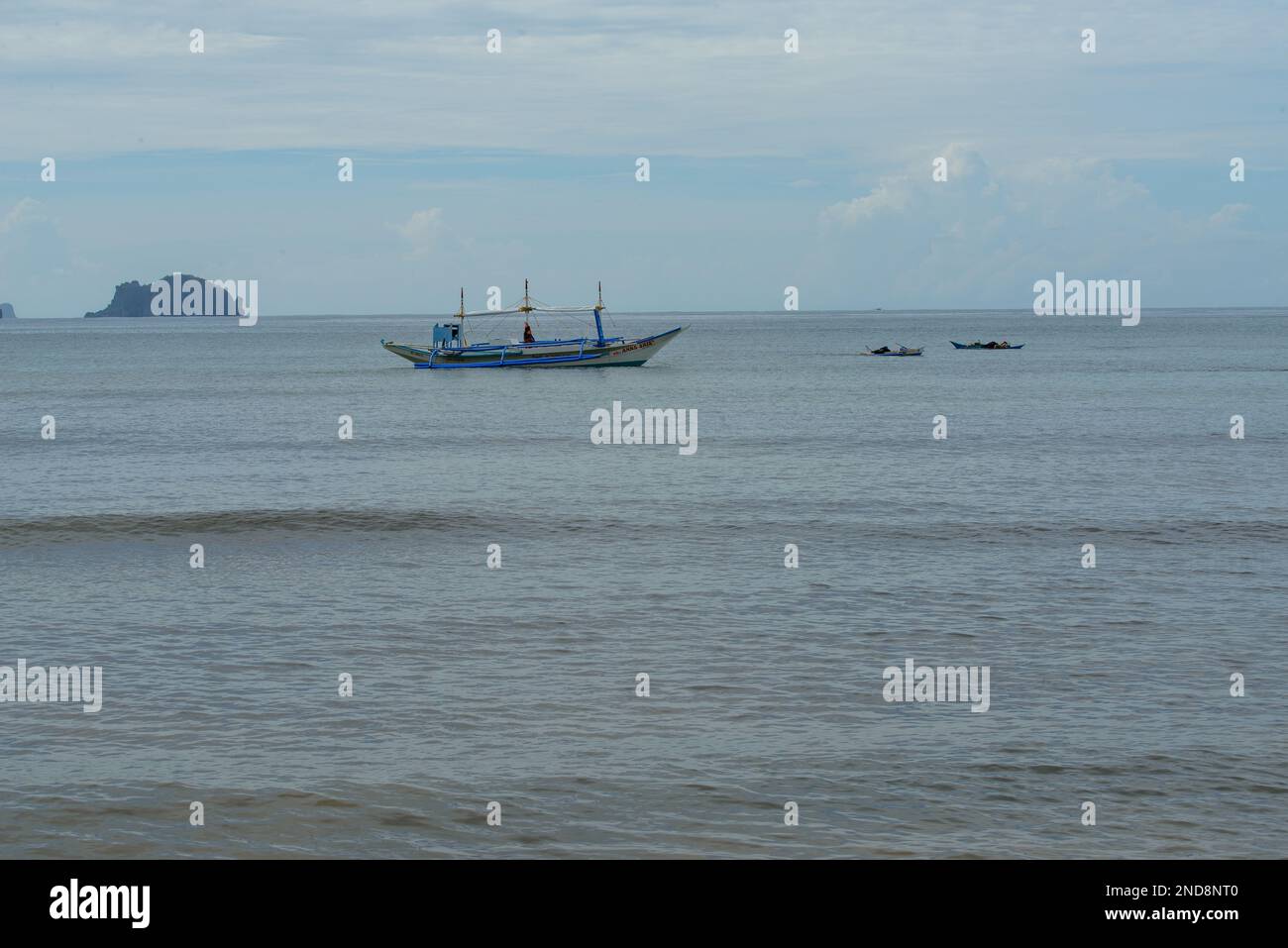 This photo captures the essence of the Philippines, with a traditional ...