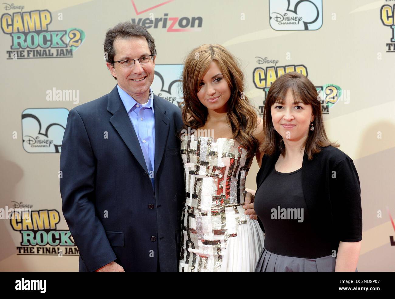 From left, Disney Entertainment president and Disney Channels Worldwide ...