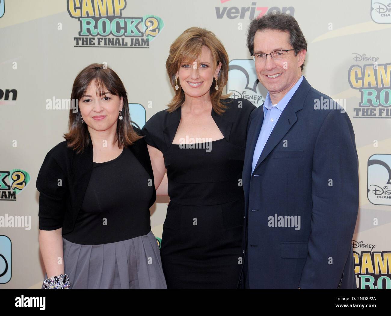 From left, Disney Channels Worldwide president, Carolina Lightcap ...