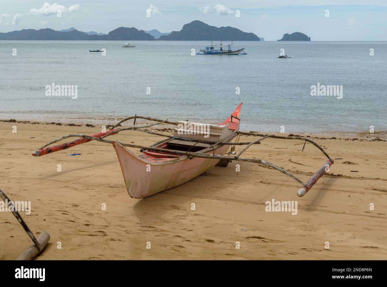 This photo captures the essence of the Philippines, with a traditional ...