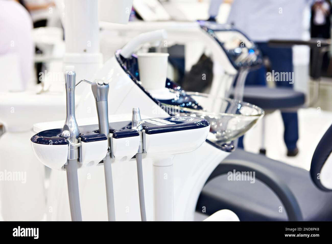 Chair and instruments workplace stomatology Stock Photo - Alamy