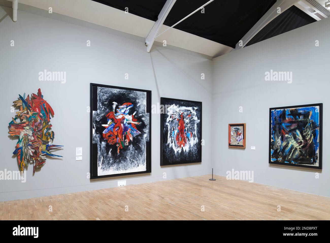 Installation views of Action, Gesture, Paint: Women Artists and Global ...