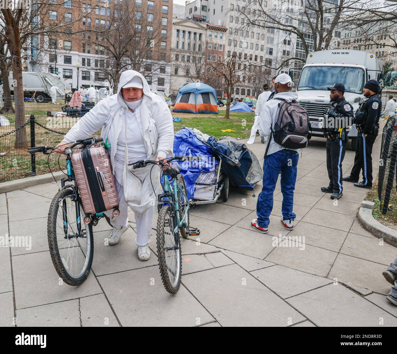 Washington, DC, United States. 15th Feb, 2023. A woman who resided at ...