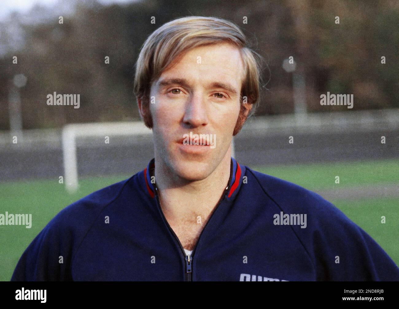 Portrait of Guenter Netzer, halfback (sweeper) of Borussia ...