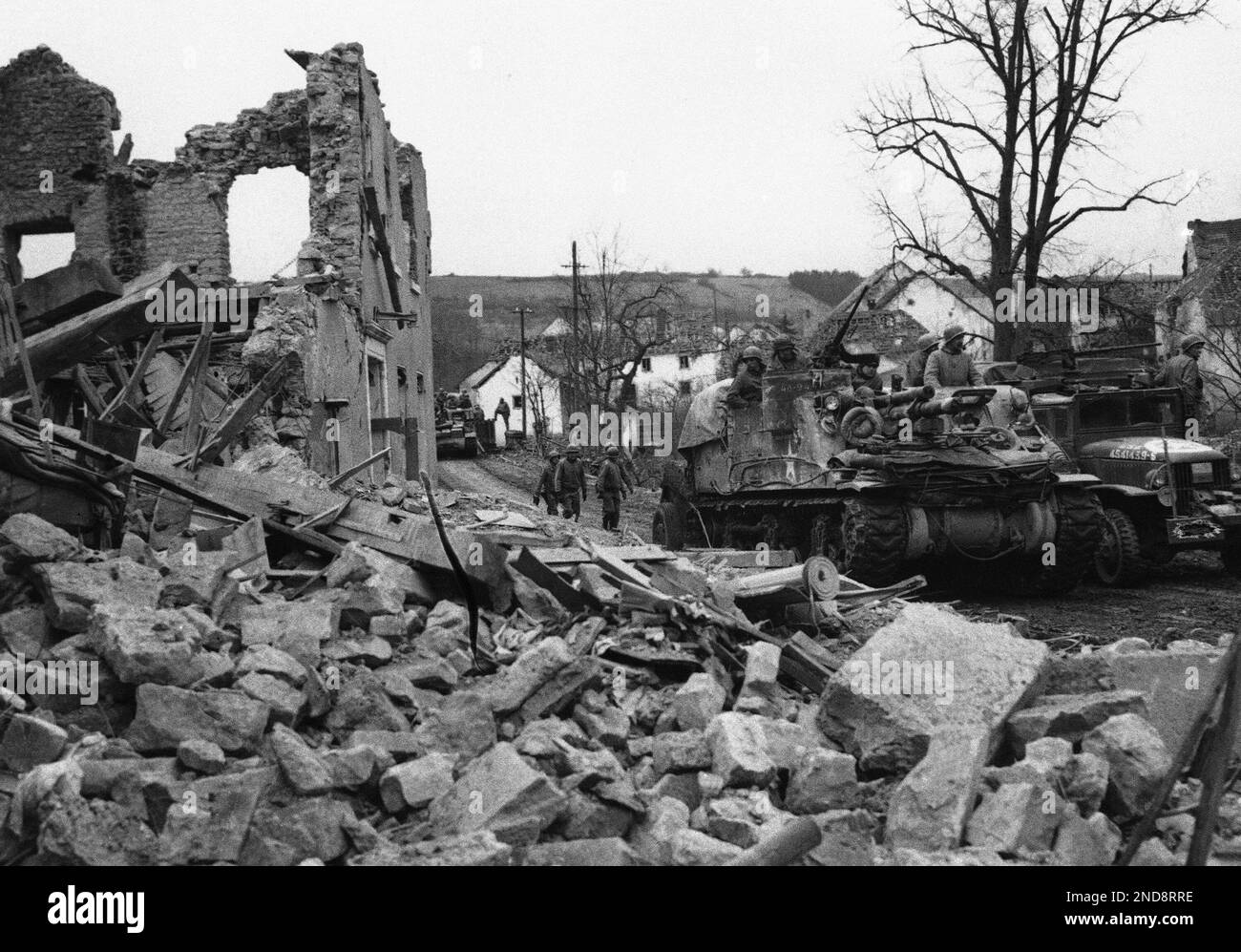 Troops of General Patton’s Third American Army, have reached Bitburg ...