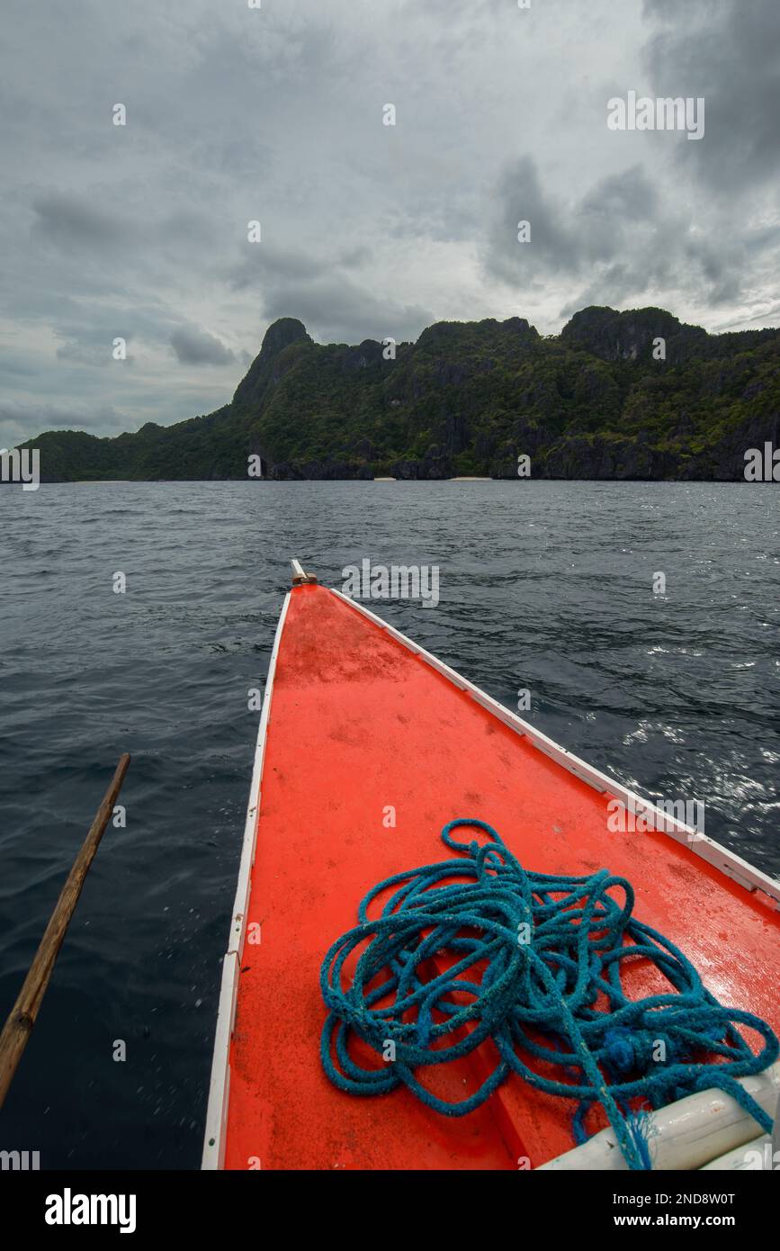 This photo captures the essence of the Philippines, with a traditional ...