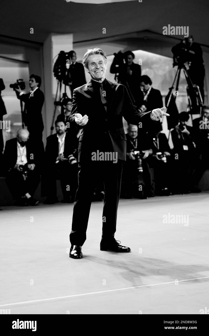 The cast of "Dead for a dollar" on the Red Carpet of Venice Film ...