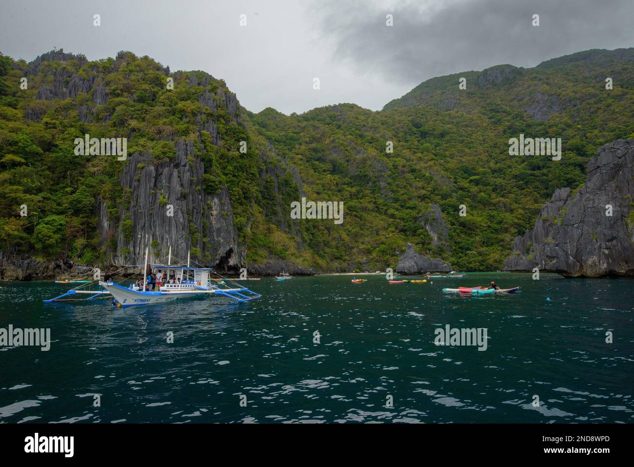 This photo captures the essence of the Philippines, with a traditional ...
