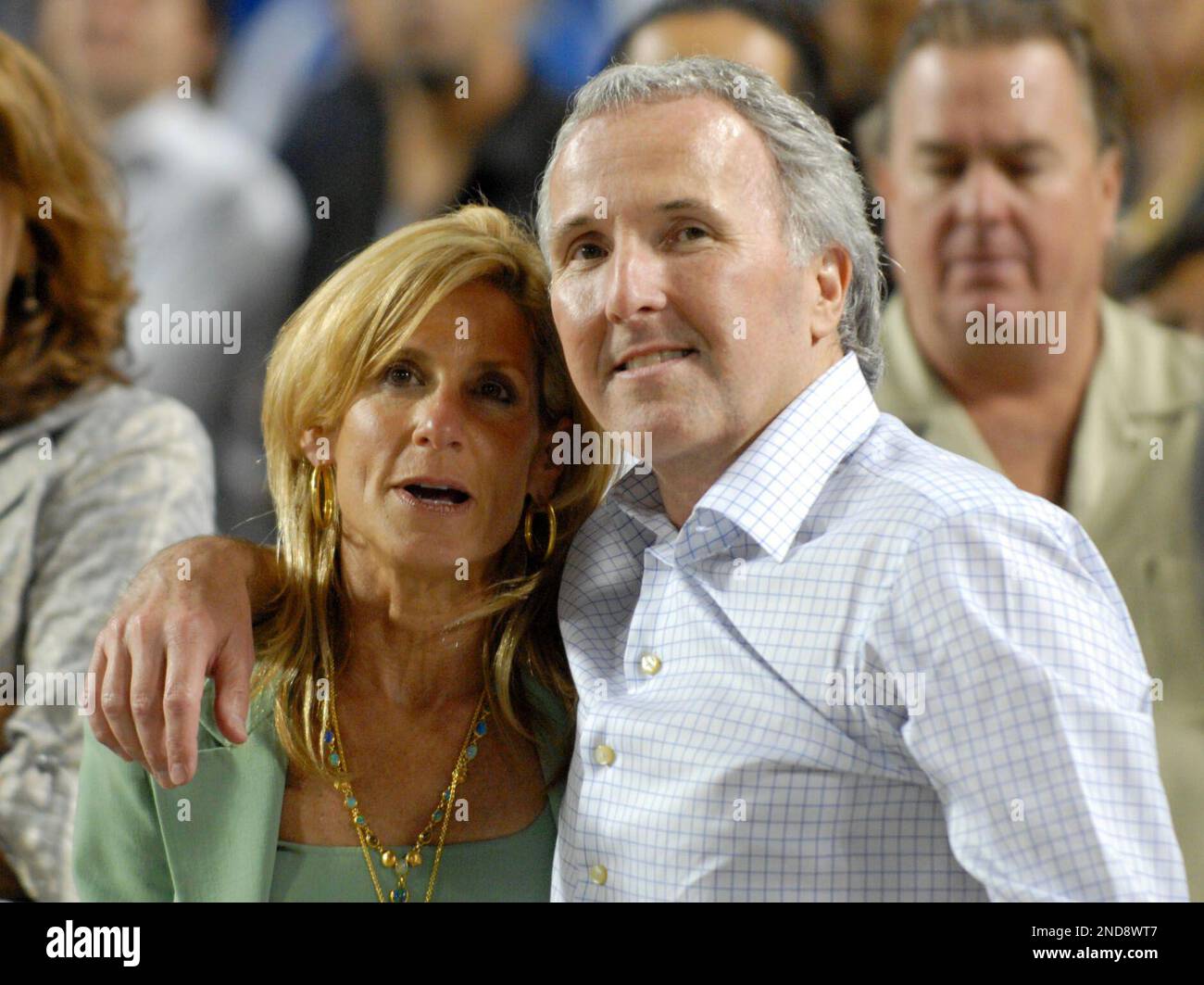 FILE - In this Sept. 25, 2008 photo, Los Angeles Dodgers owner and ...