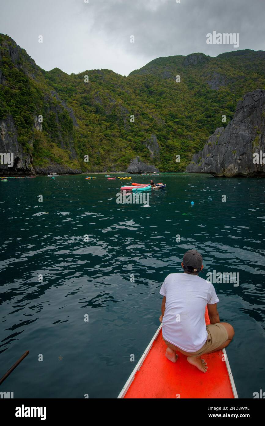 This photo captures the essence of the Philippines, with a traditional ...