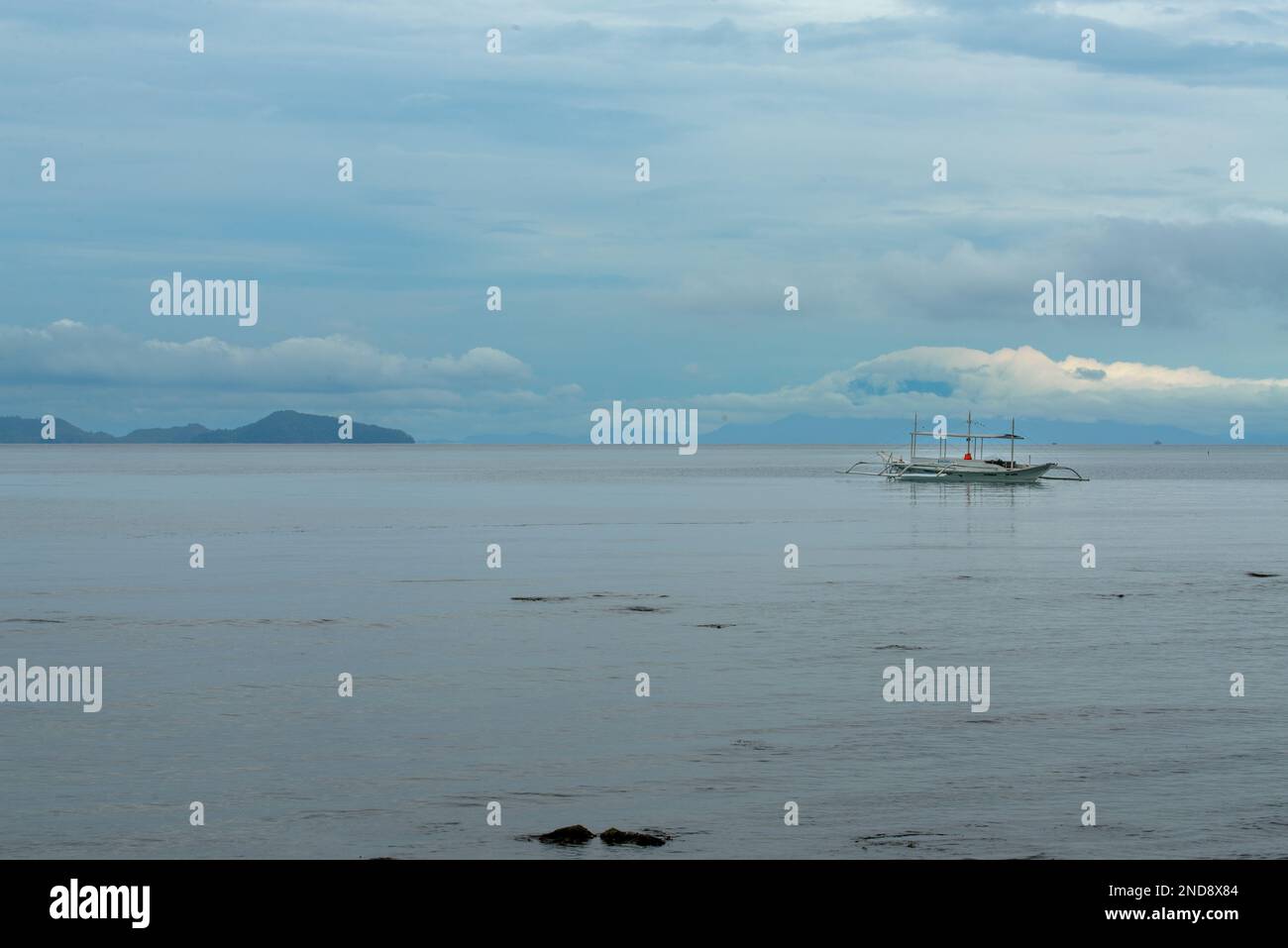 This photo captures the essence of the Philippines, with a traditional ...