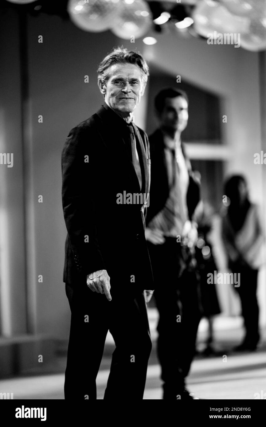 The cast of "Dead for a dollar" on the Red Carpet of Venice Film ...