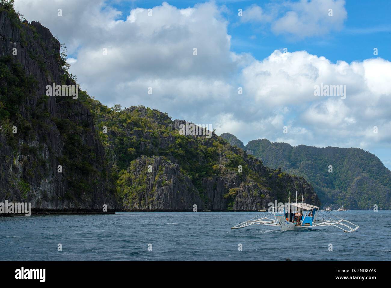 This photo captures the essence of the Philippines, with a traditional ...