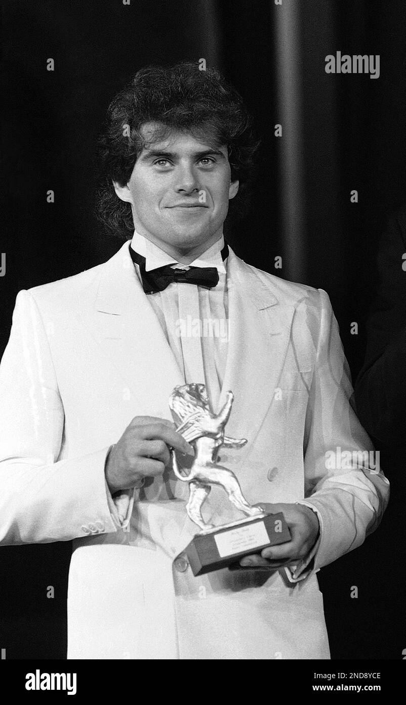 Austrian singer and entertainer Andy Borg poses with his Radio ...