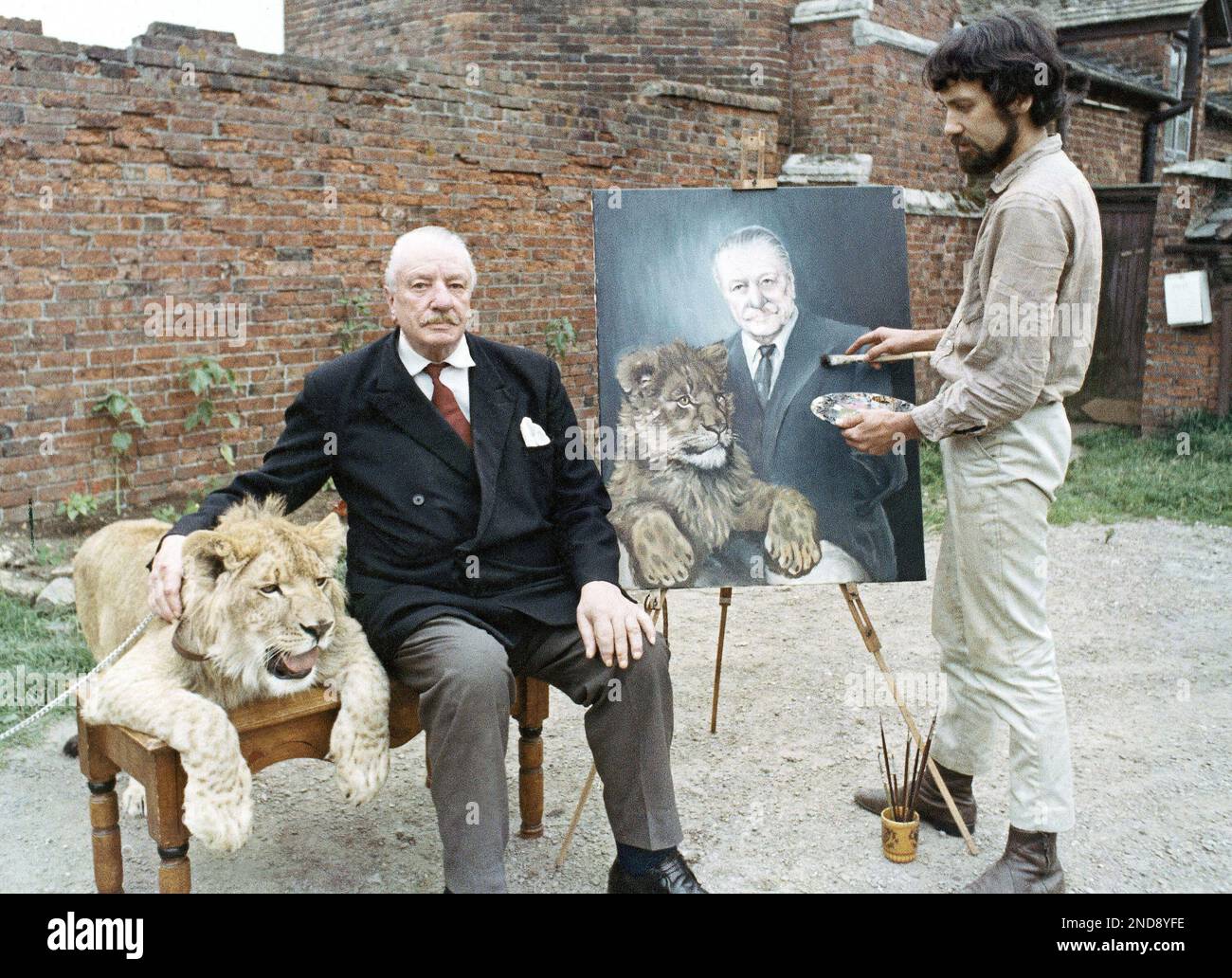 Lord Gretton of Stapleford Park, Melton Mowbray, England, United ...