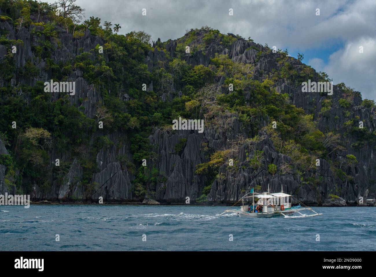 This photo captures the essence of the Philippines, with a traditional ...