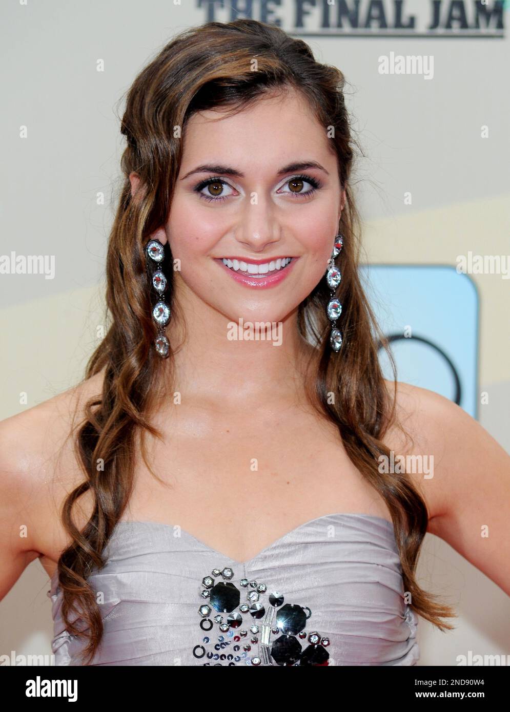 Actor Alyson Stoner attends the premiere of 'Camp Rock 2: The Final Jam ...