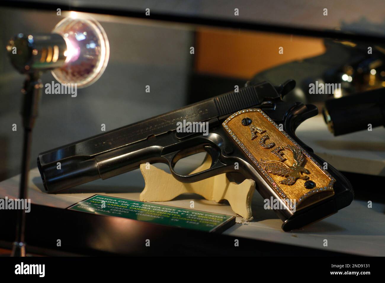 El Chapo Guzman Gold Guns