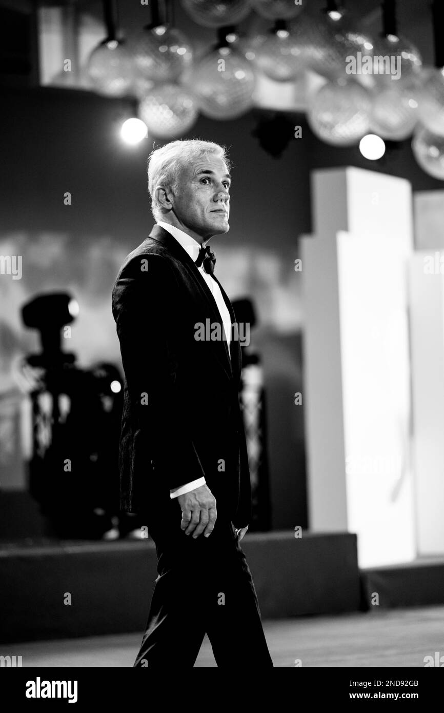 The cast of "Dead for a dollar" on the Red Carpet of Venice Film ...