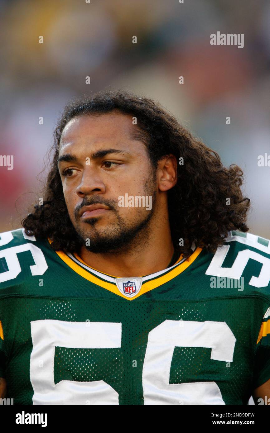 Green Bay Packers' Nick Barnett before a preseason NFL football game ...
