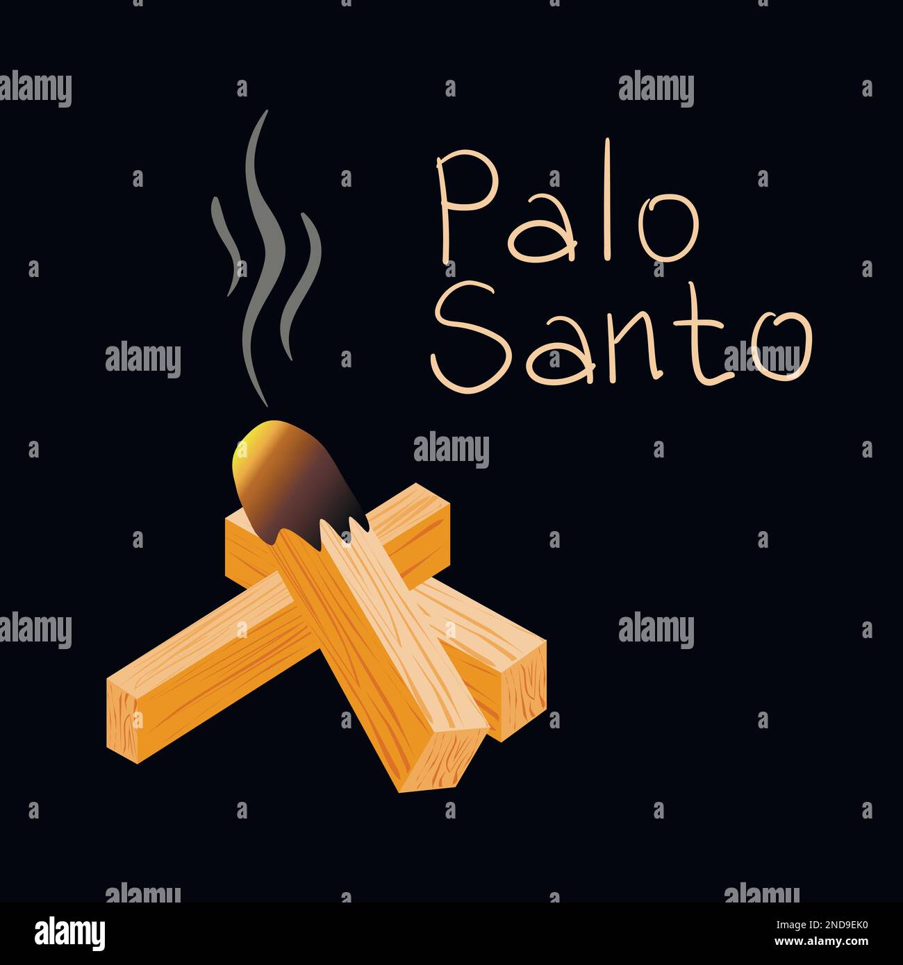 Ritual wood Stock Vector Images - Alamy