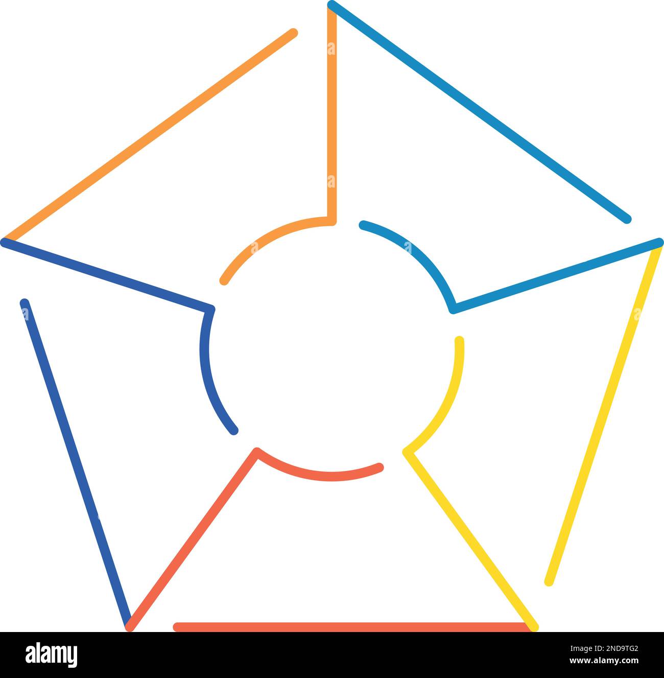 Pentagon chart hi-res stock photography and images - Alamy