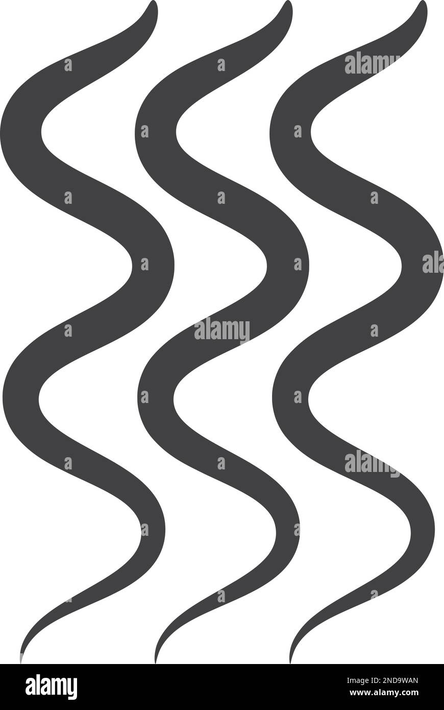Wave symbol Black and White Stock Photos & Images - Alamy