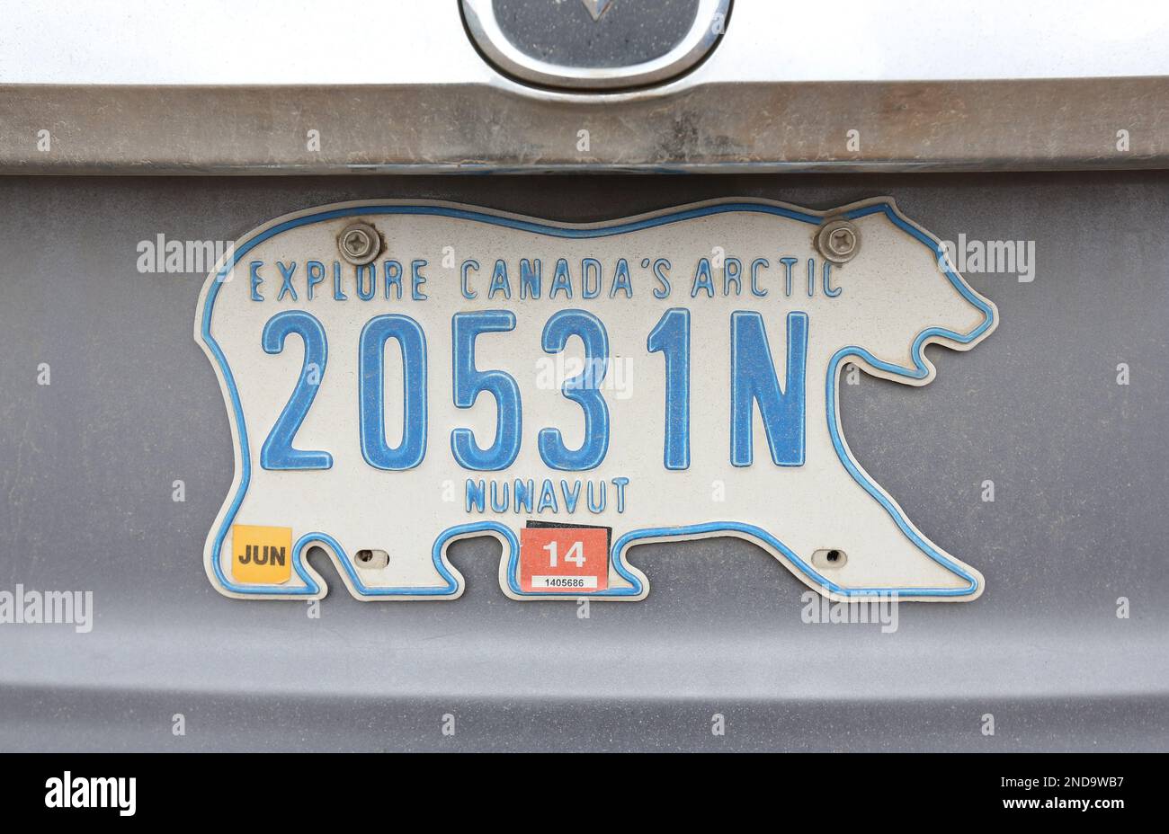 Licence plate nunavut hi-res stock photography and images - Alamy