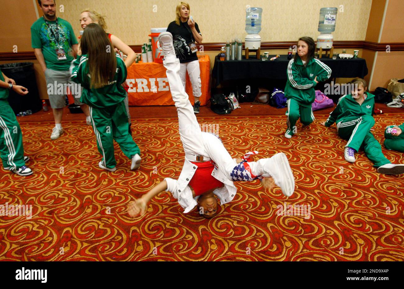 In this Aug. 1, 2010 photo, Nashaun Butler of the Little Phunk Boys ...