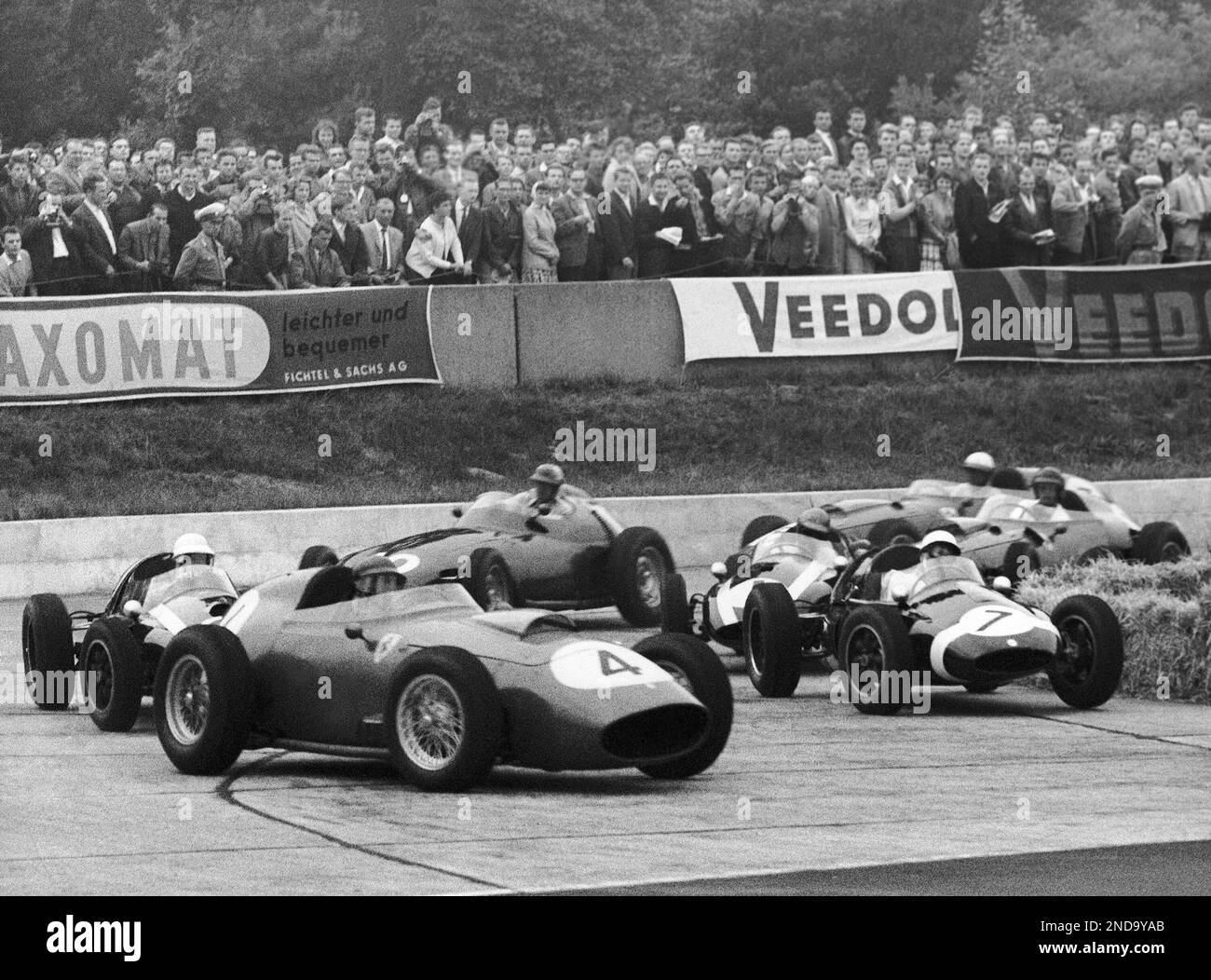 The "Grand Prix of Germany" race for Formula 1 cars was held on West ...