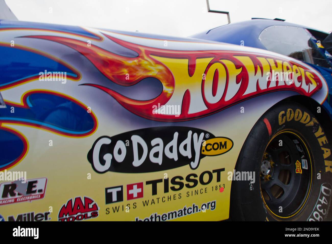 New Hot Wheels NASCAR racecar, featuring its iconic red and orange ...