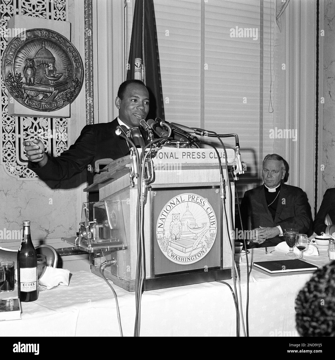 James Meredith, shot and wounded in Mississippi on a civil rights march ...