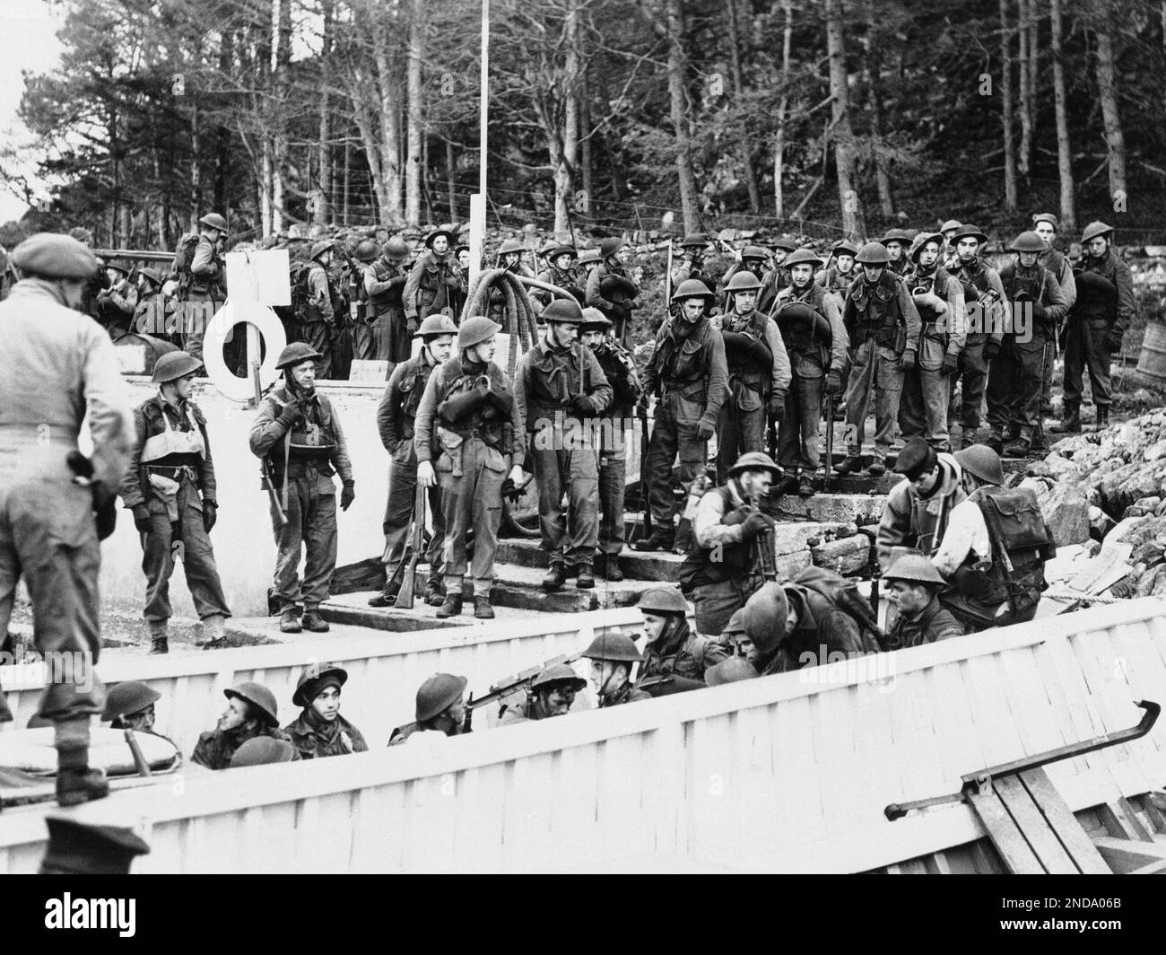 With the whole world waiting for the invasion of Northern Europe ...